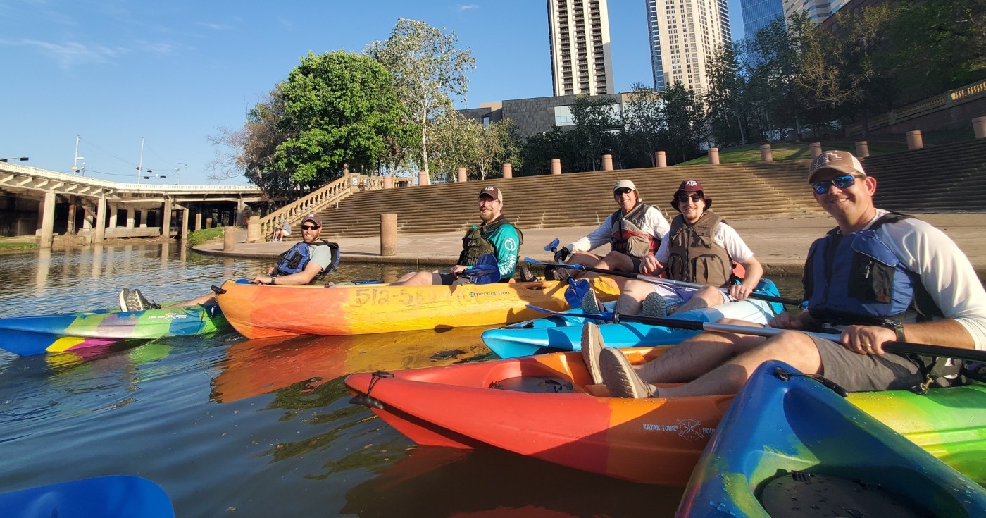 Buffalo Bayou Regatta Rental | Buffalo Bayou Kayak Tours